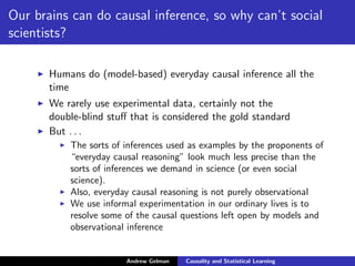 Causaltalk handout andrew gelman | PPT