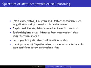 Causaltalk handout andrew gelman | PDF
