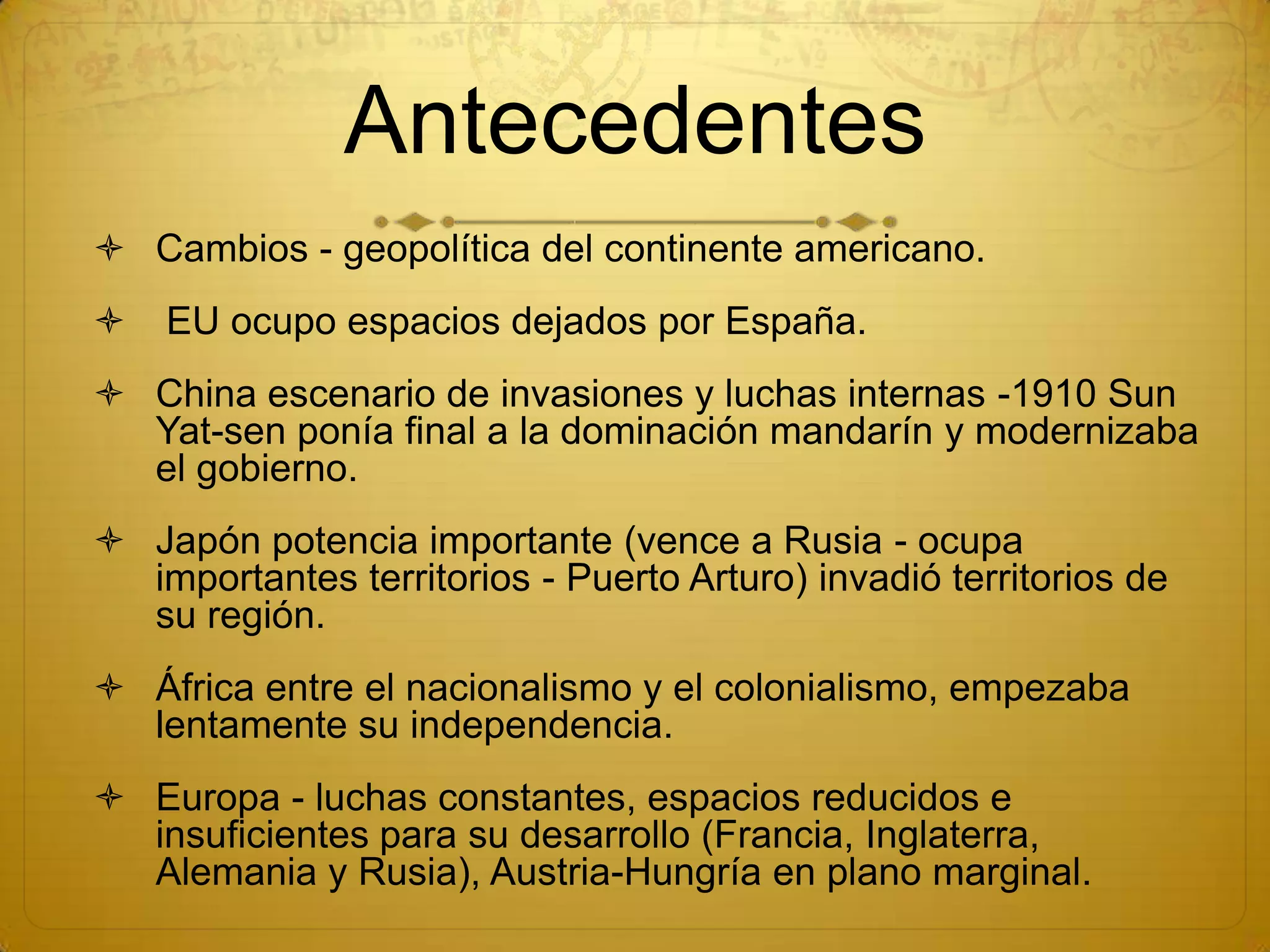 Causas de la 2 guerra mundial | PPT