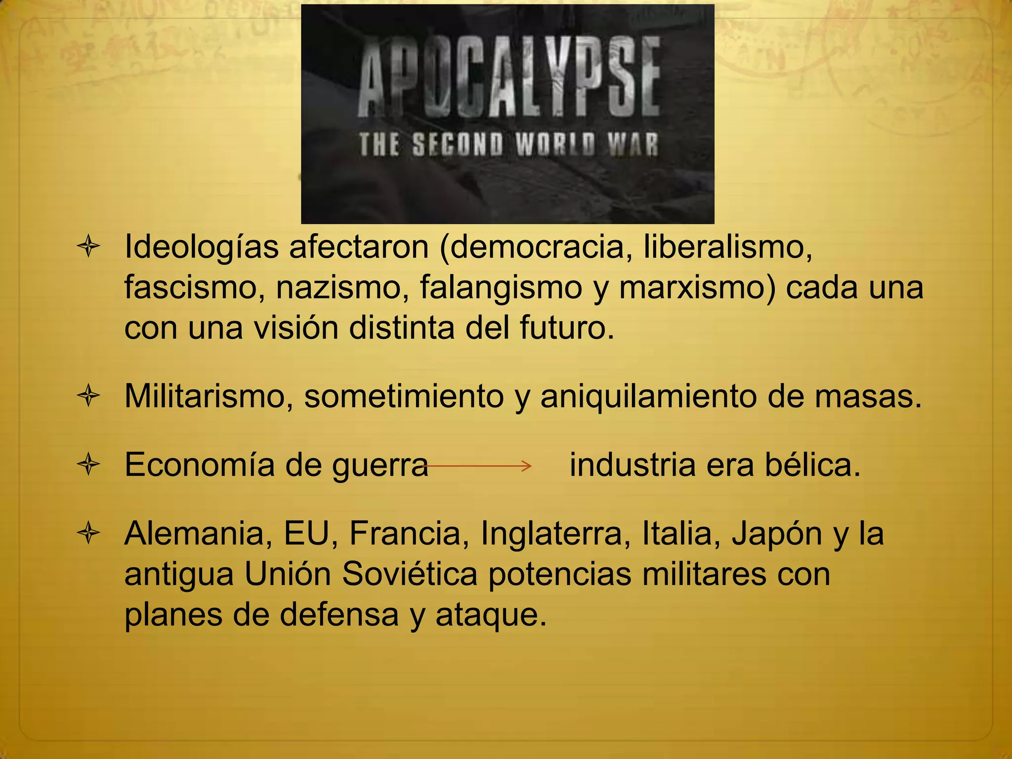 Causas de la 2 guerra mundial | PPT