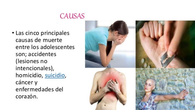 Causas De La Muerte En Adolescentes