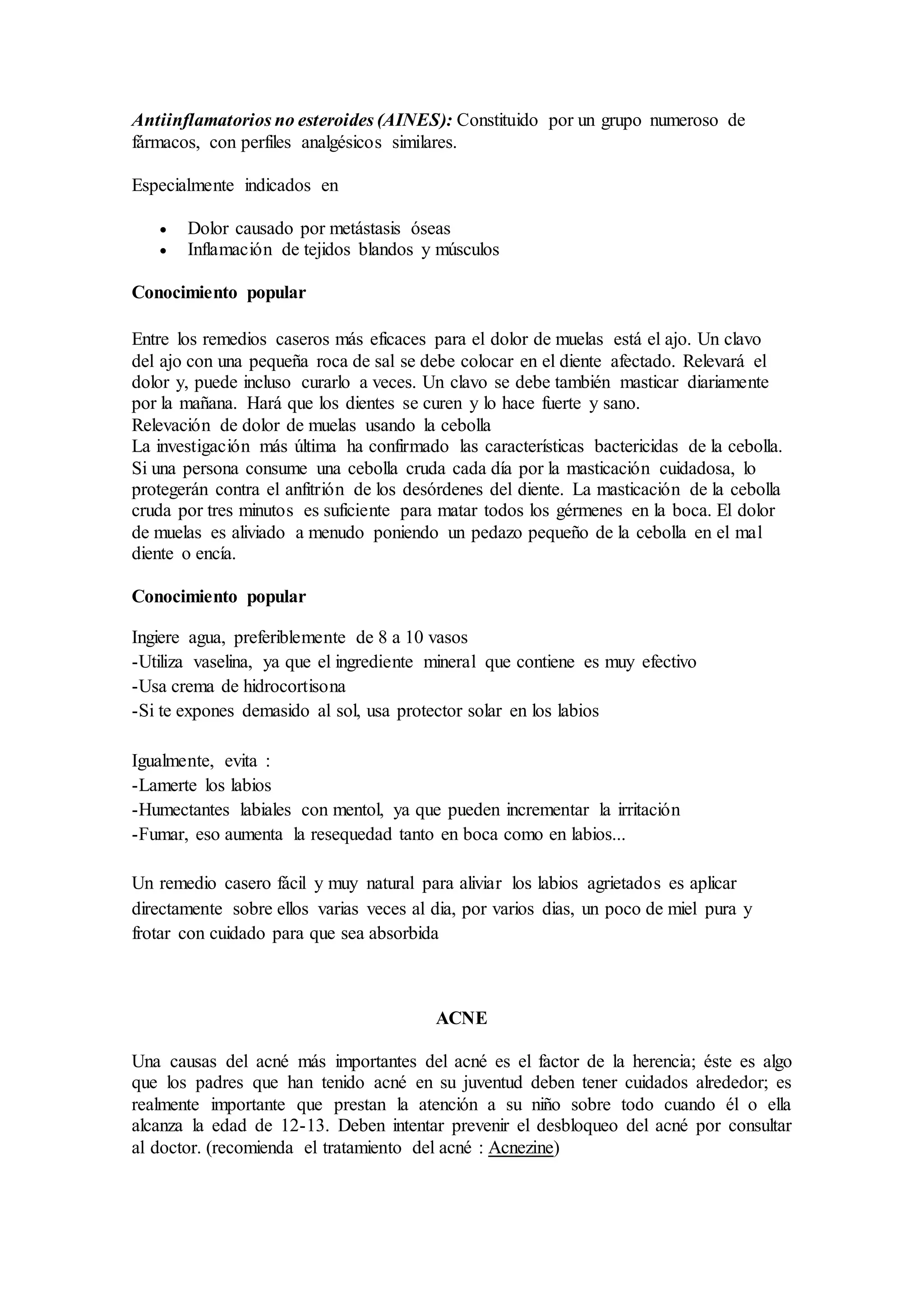 Causas Del Dolor De Cabeza Pdf