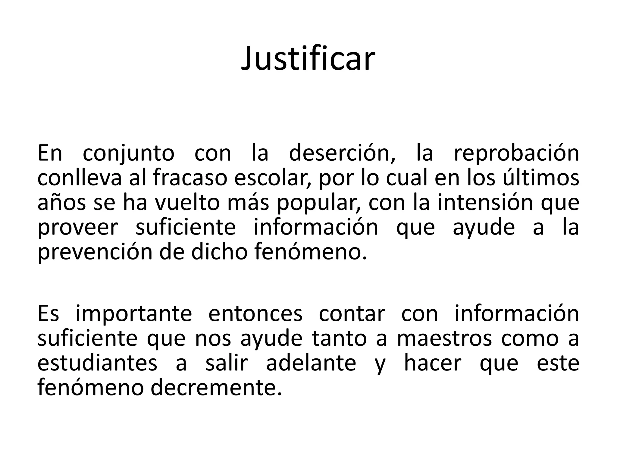 Causas de reprobación de los estudiantes de uvm | PPTX