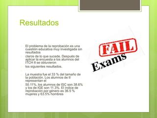 Causas de reprobacion | PPTX