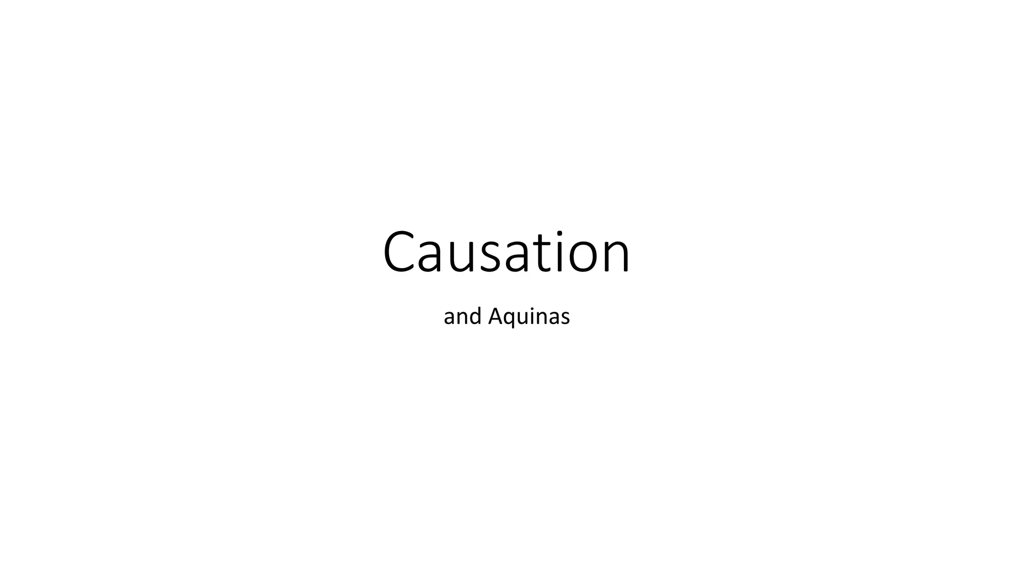 Causation | PPTX