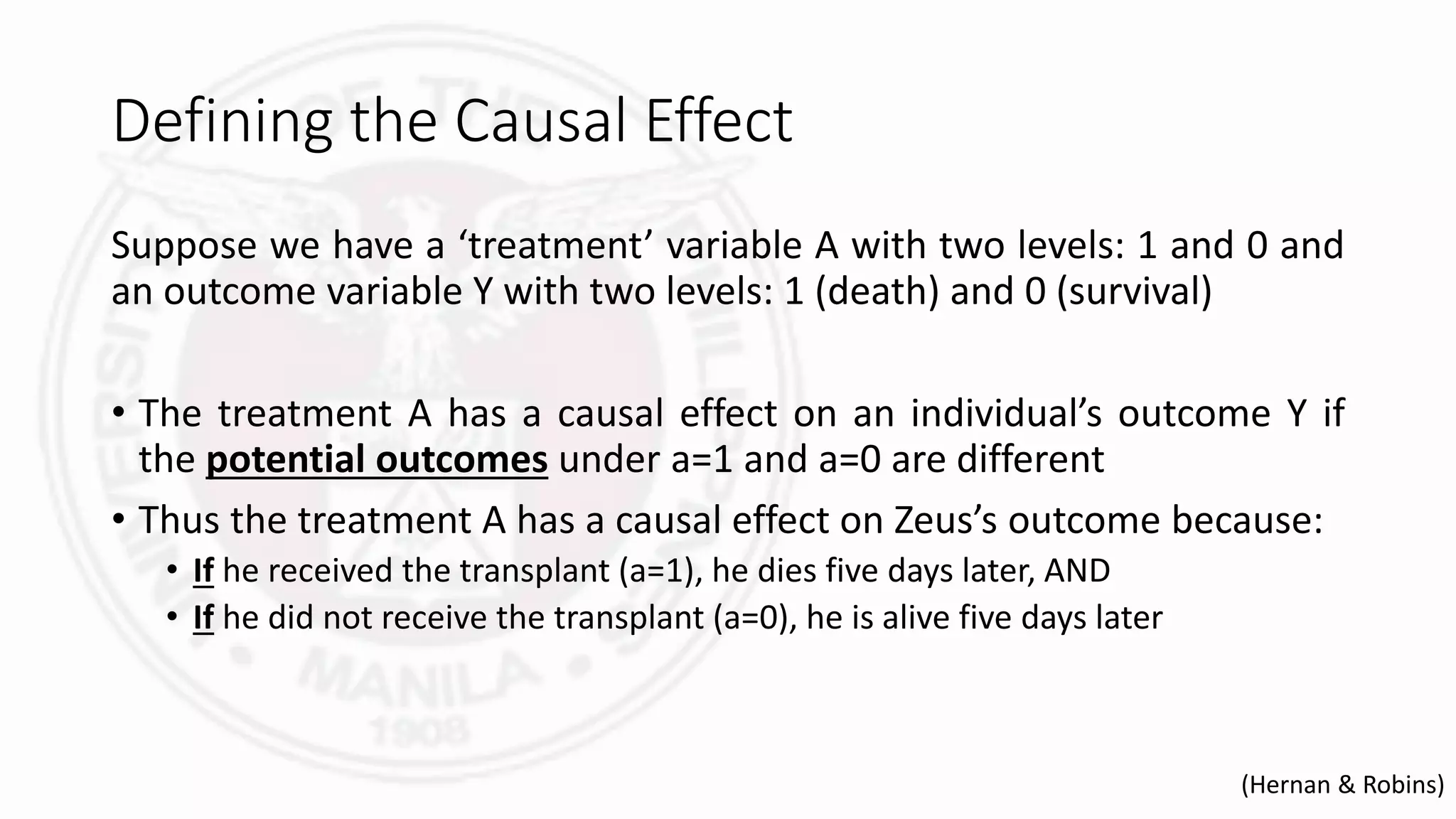 Causal Inference | PDF