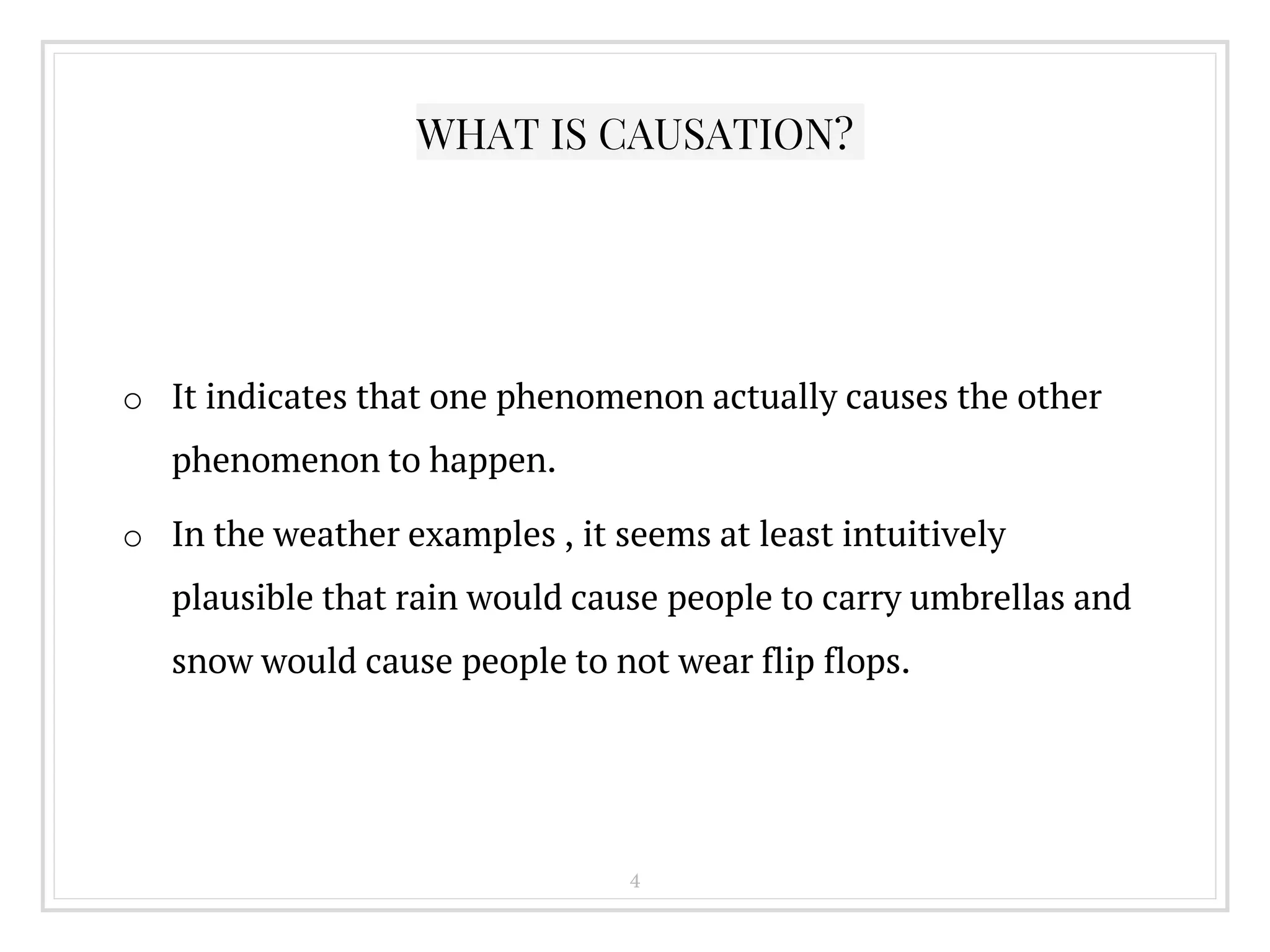 Causation v/s Correlation | PPTX