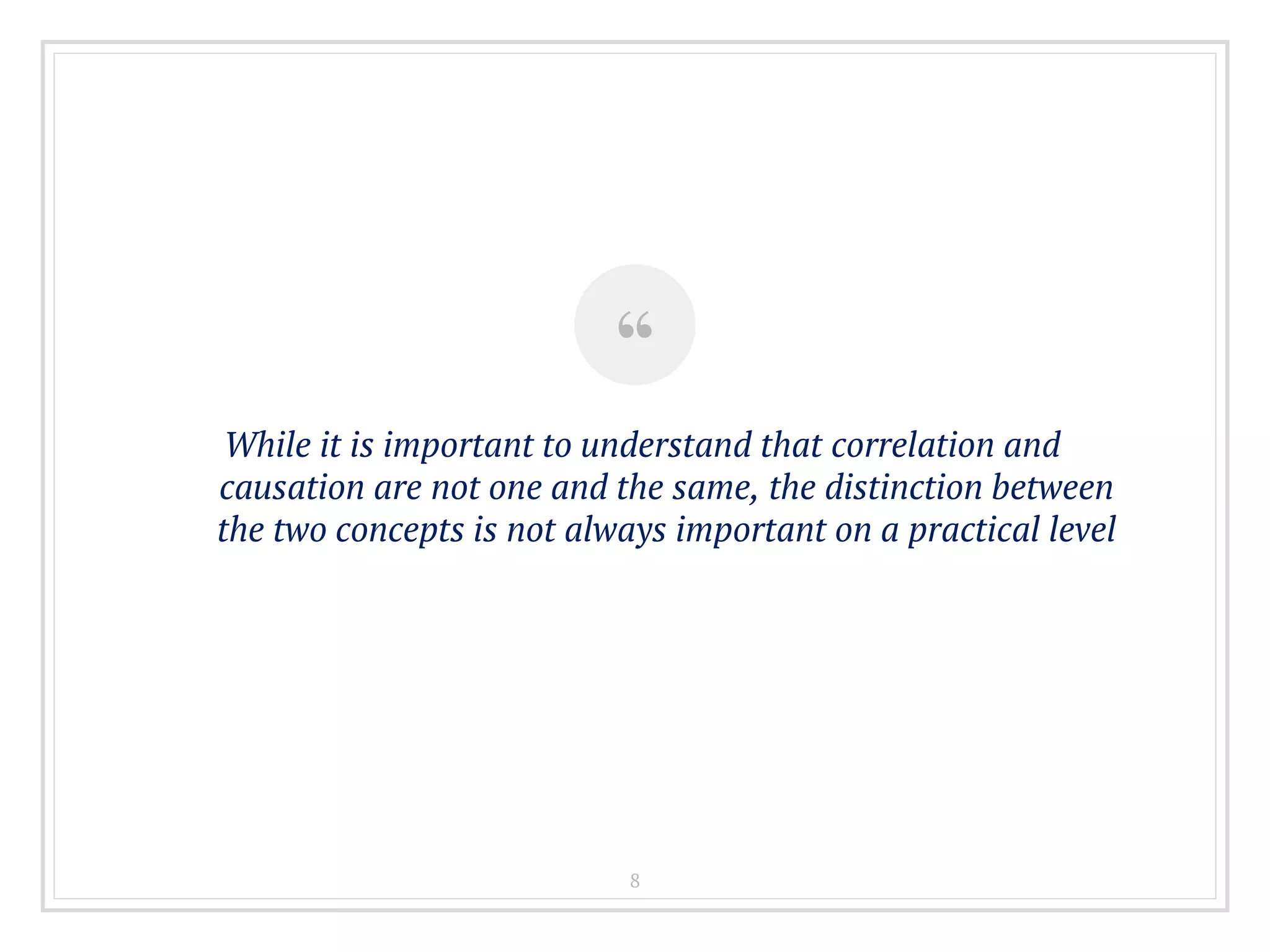 Causation V S Correlation Pptx