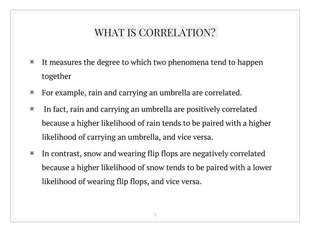 Causation v/s Correlation | PPTX | Physics | Science