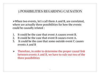 Causation v/s Correlation | PPTX