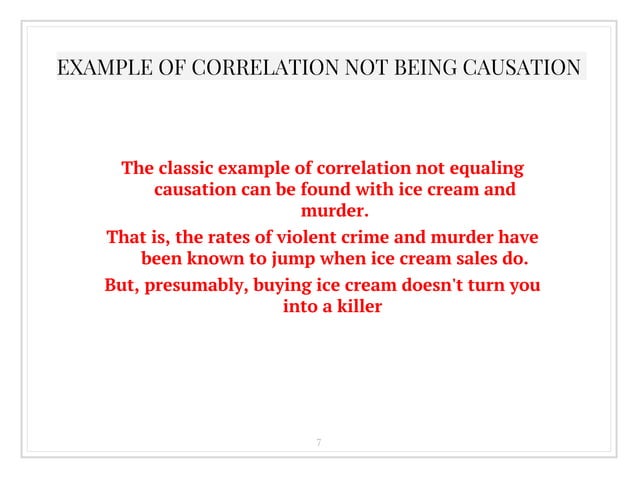 Causation v/s Correlation | PPTX | Physics | Science