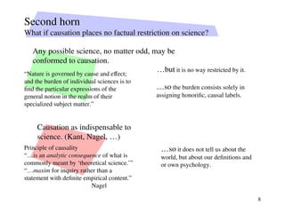 Causation on Folf Science PPT, based from existing | PPT