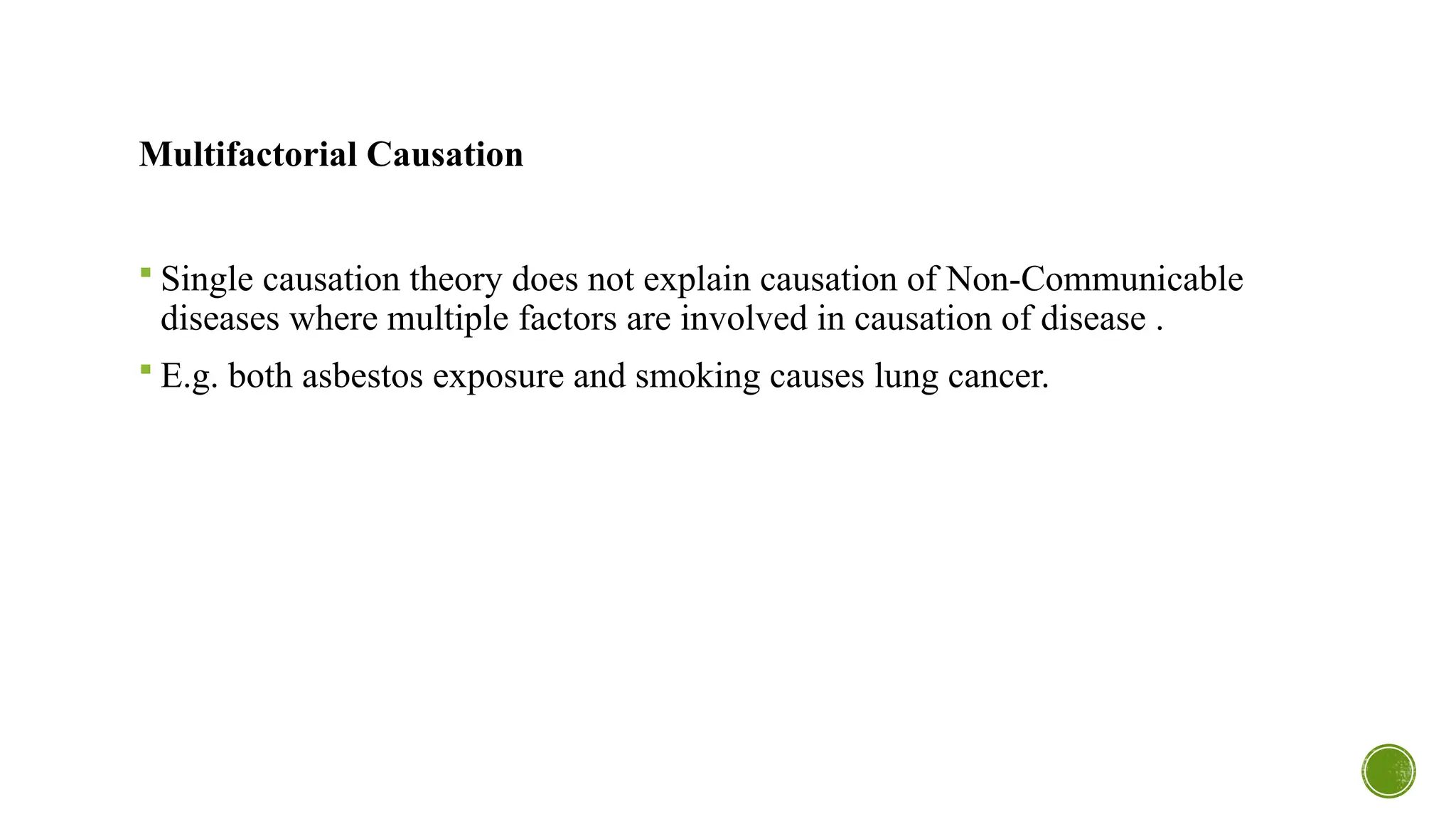 causation association and its types. Bradford hill's criteria | PPTX