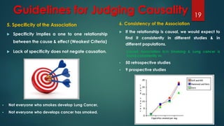 Causation and association of disease | PDF