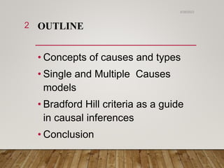 Causation and causal inferences.pptx | Lung and Respiratory Health | Diseases and Conditions
