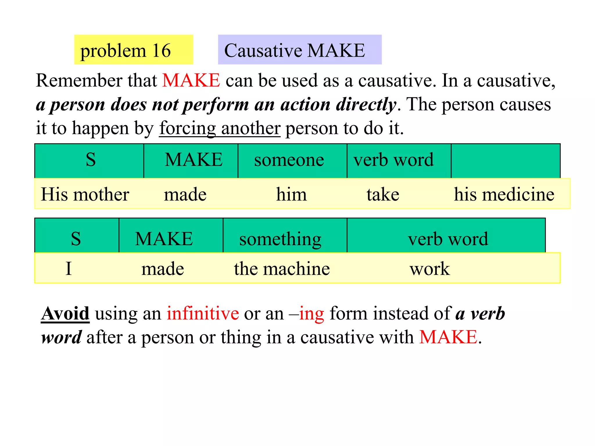 Causative | PPT