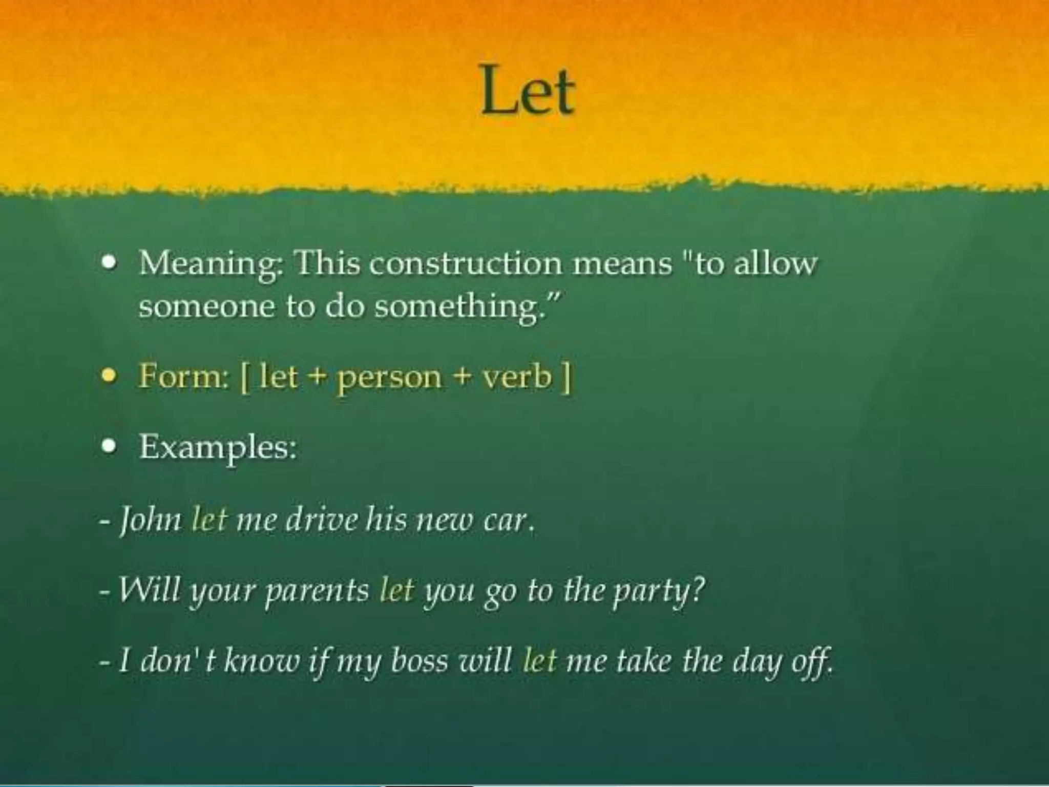 Causative Verbs (English Structure) | PPT