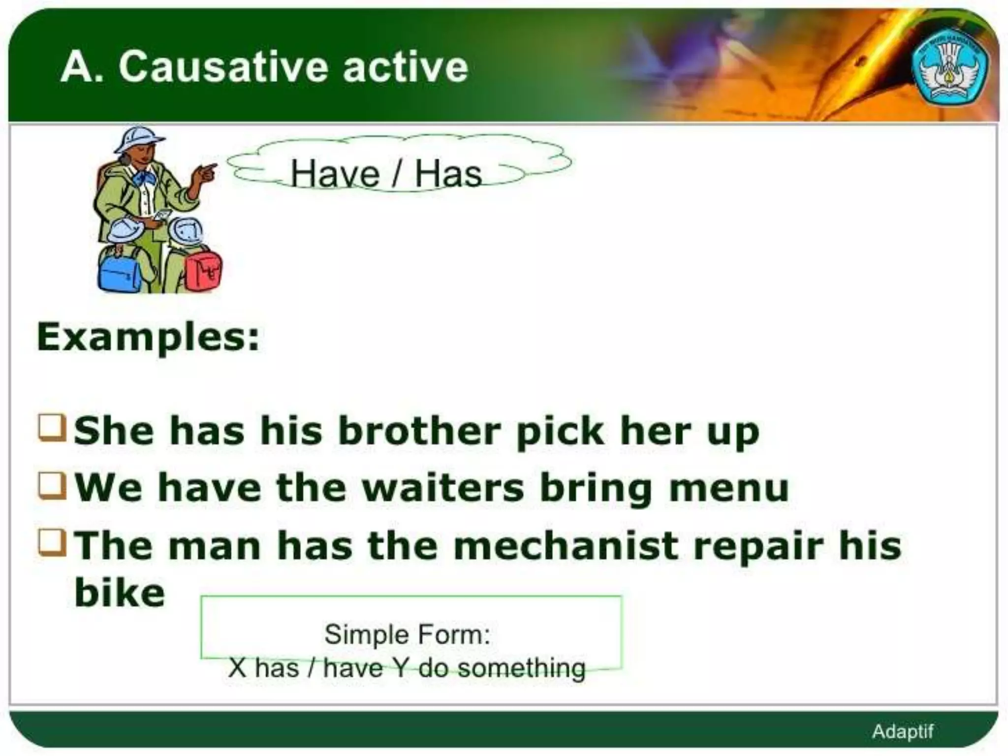 Causative Verbs (English Structure) | PPT