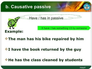 Causative Verbs (English Structure) | PPTX