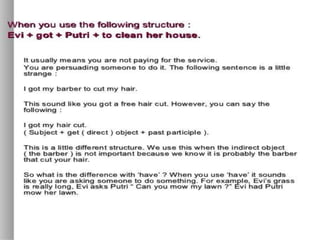 Causative Verbs (English Structure) | PPTX