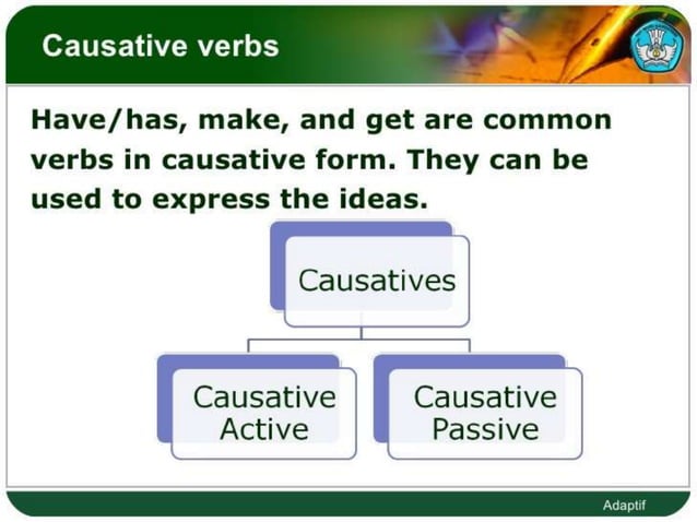 Causative Verbs (English Structure) | PPT