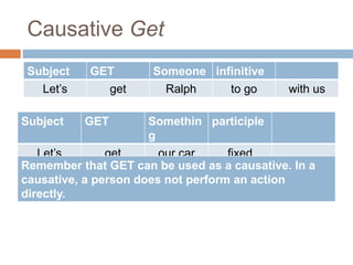 Causatives | PPTX
