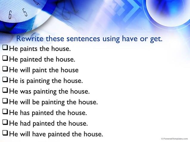 Causative Sentences | PPT
