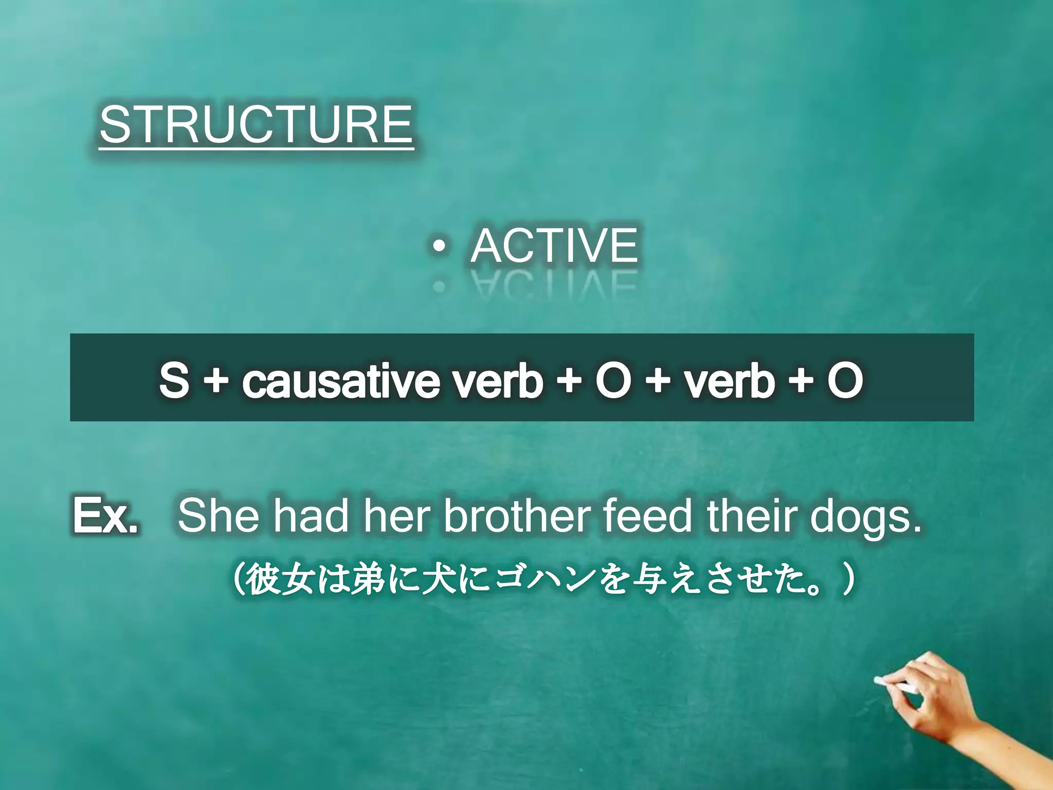 Causative verbs | PPT