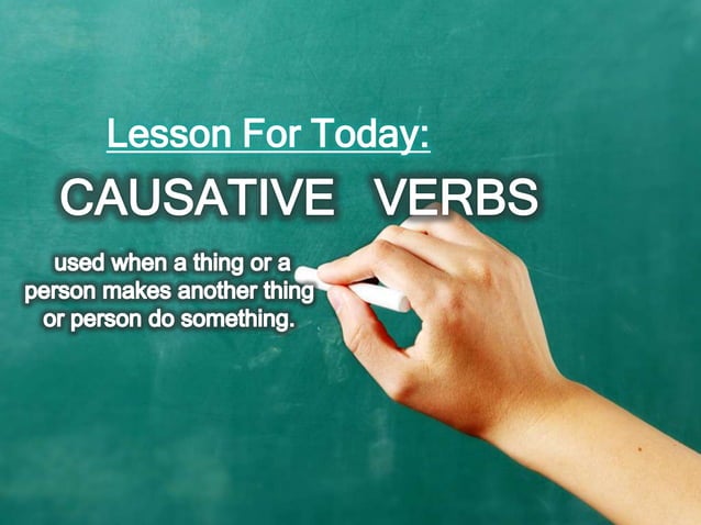 Causative verbs | PPT