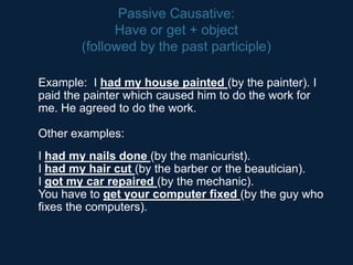 Causativeverbs | PPTX