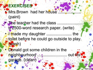 Causative verbs | PPT