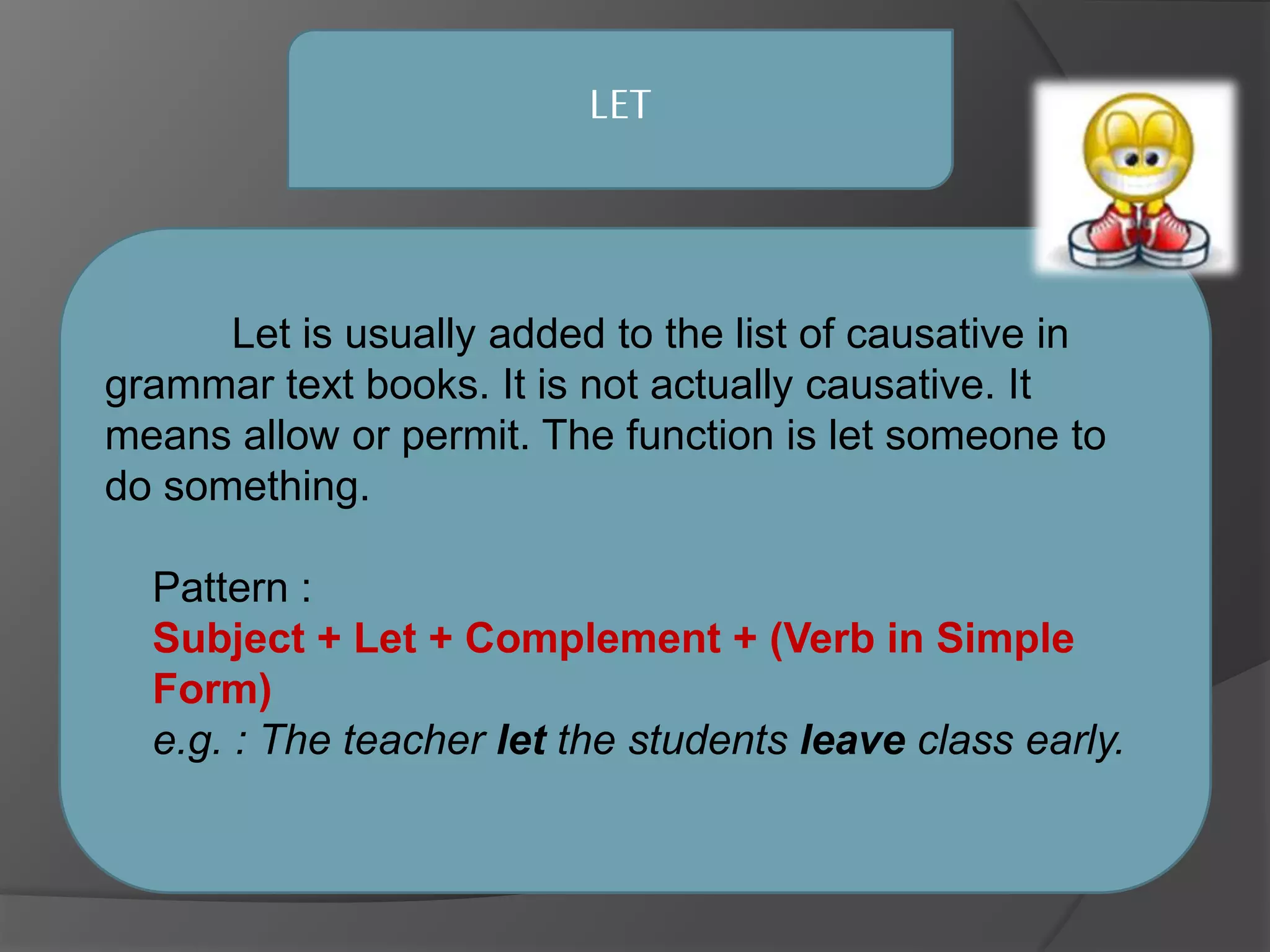 Causative verbs | PPTX