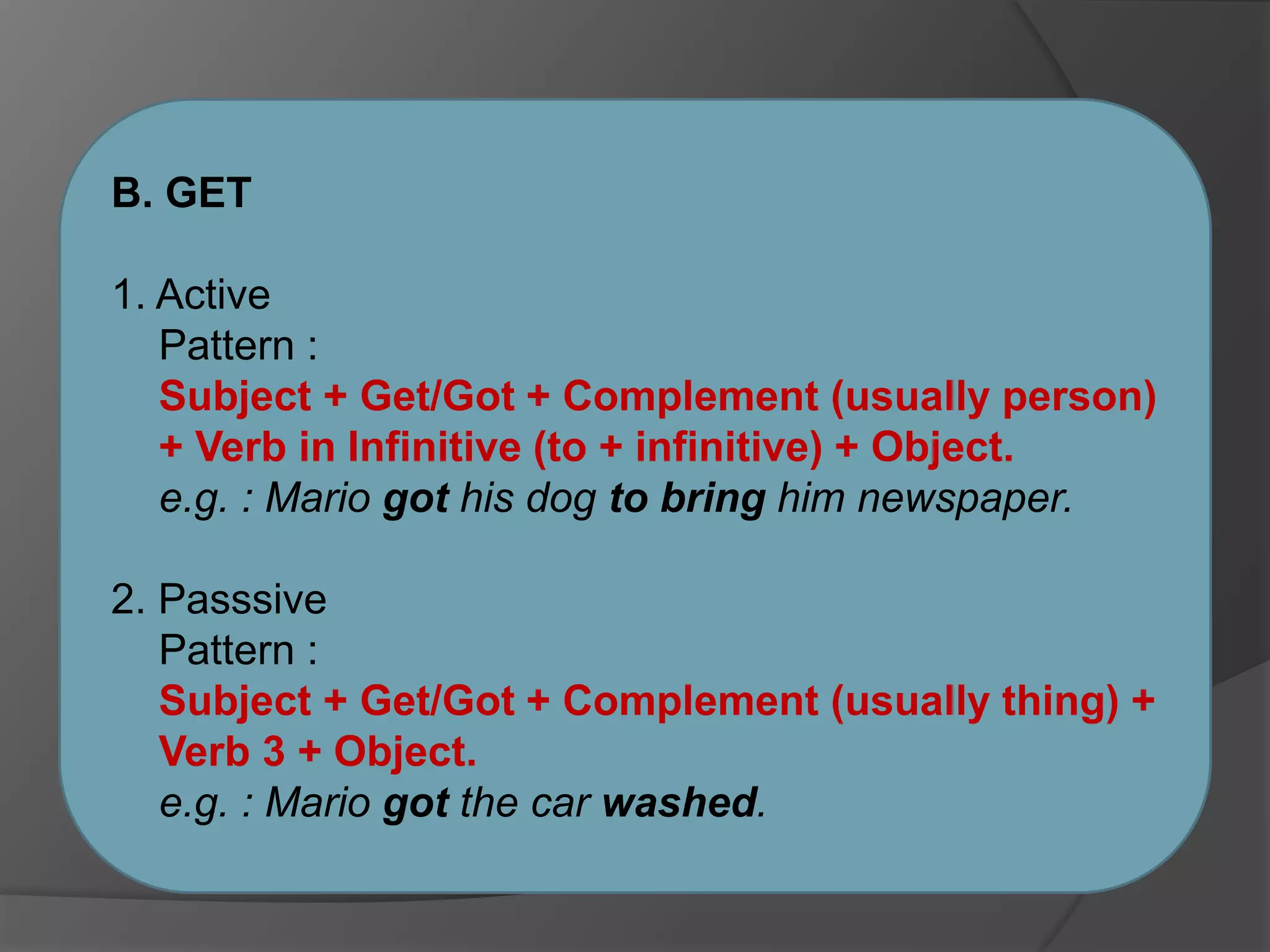 Causative verbs | PPTX