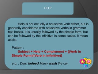 Causative verbs | PPTX