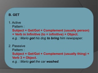 Causative verbs | PPTX