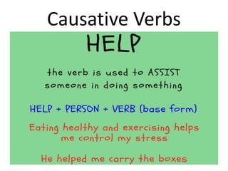 Causative verbs | PPTX