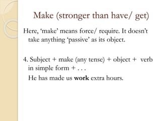 Causative Verbs in English | PPT