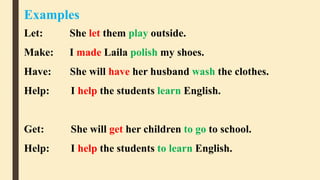 Causative verbs | PPTX