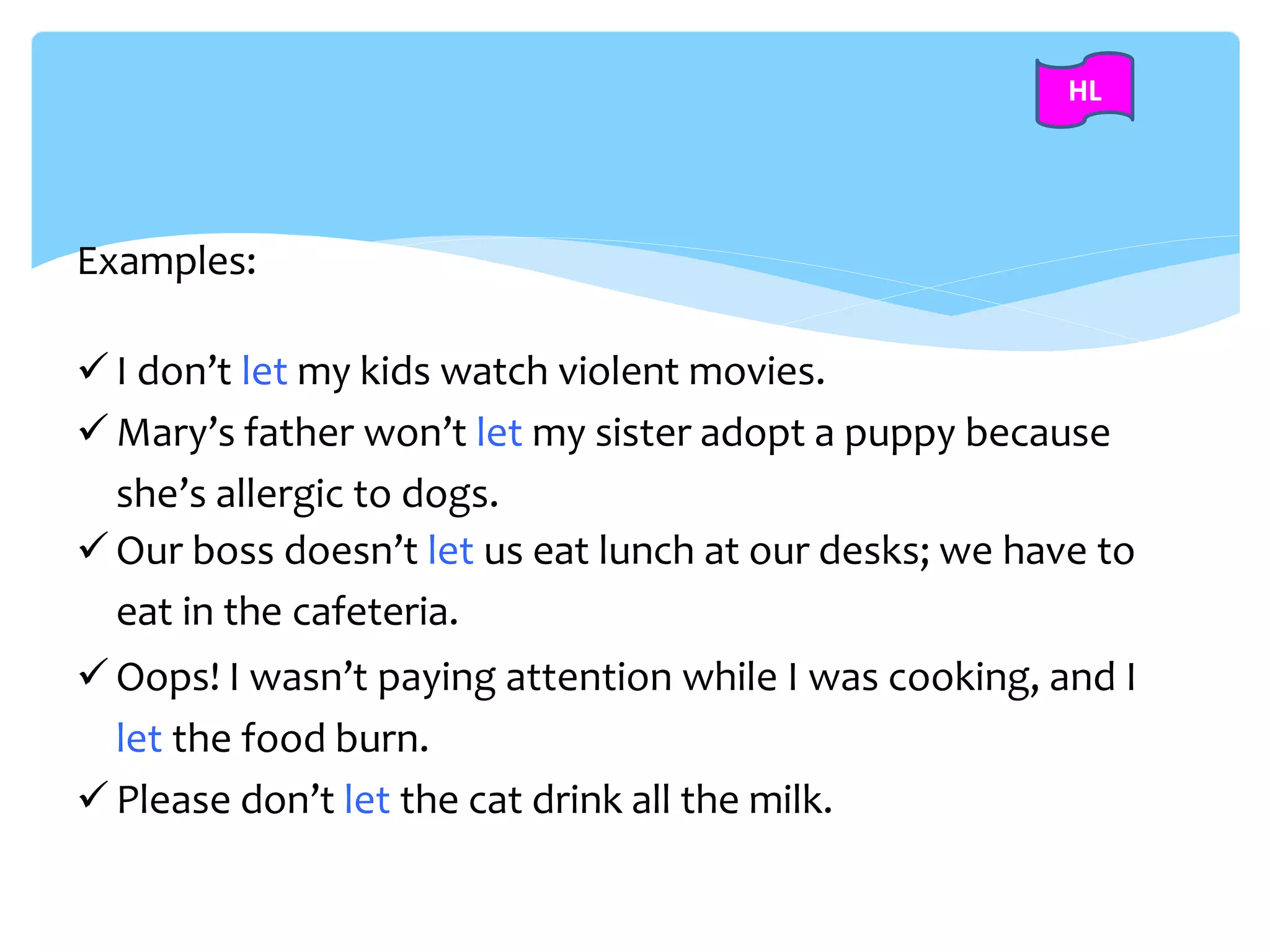 Causative verbs | PPT