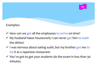 Causative verbs | PPTX