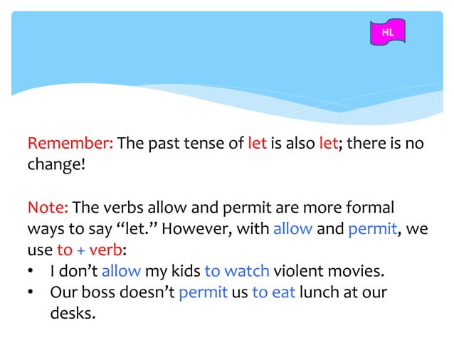 Causative verbs | PPT