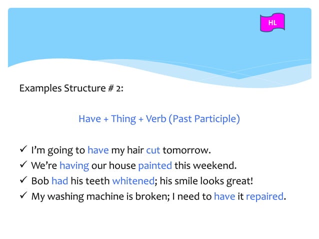 Causative verbs | PPT