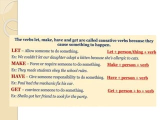Causative Verbs by Miss Durmus | PPT