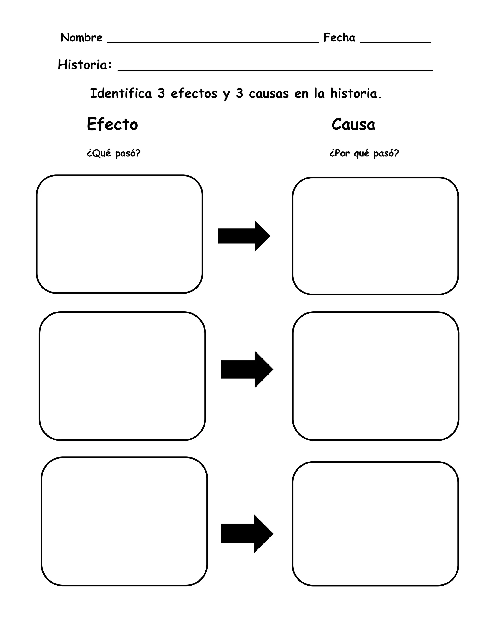Causa Y Efecto En Español Pdf