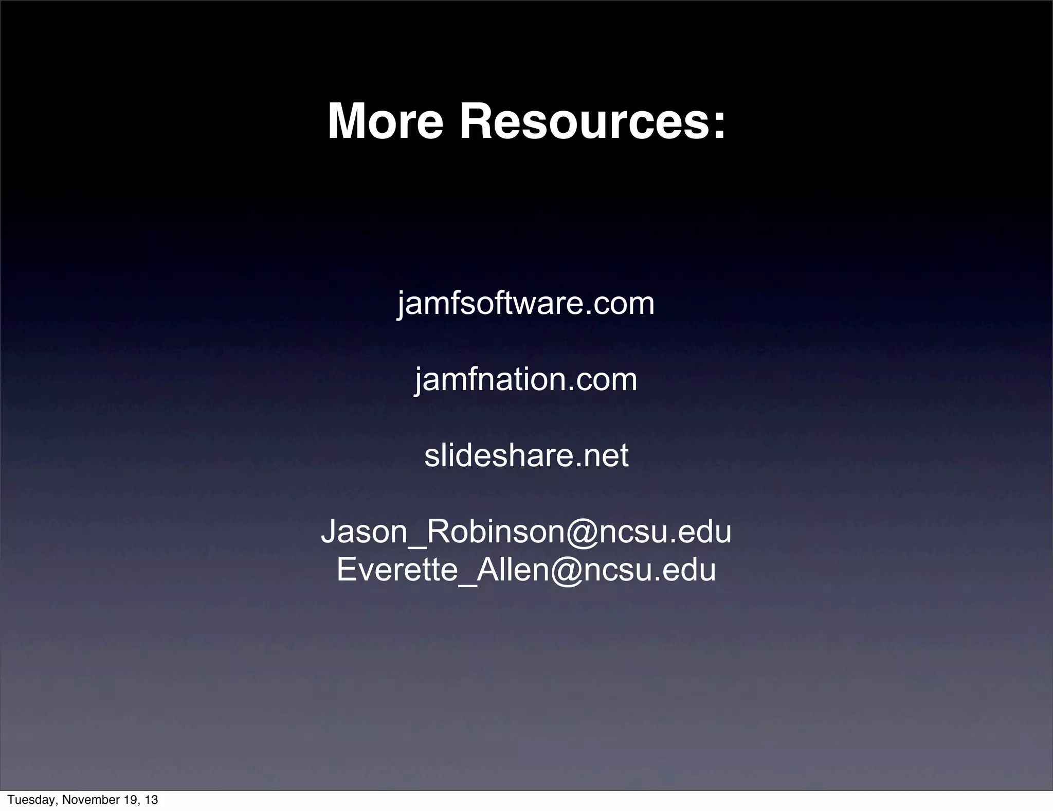 Managing Macs with JAMF's Casper Suite | PDF