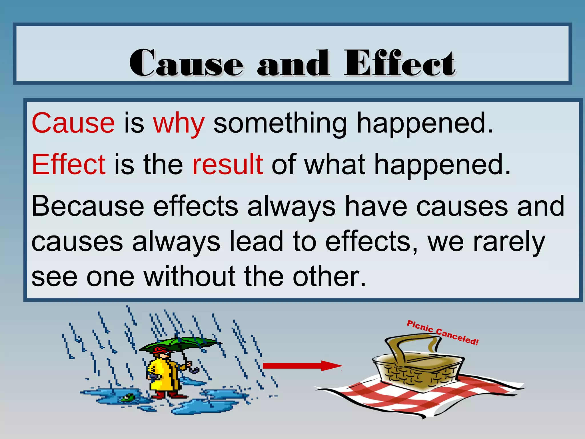 Cause and Effect Powerpoint | PPT