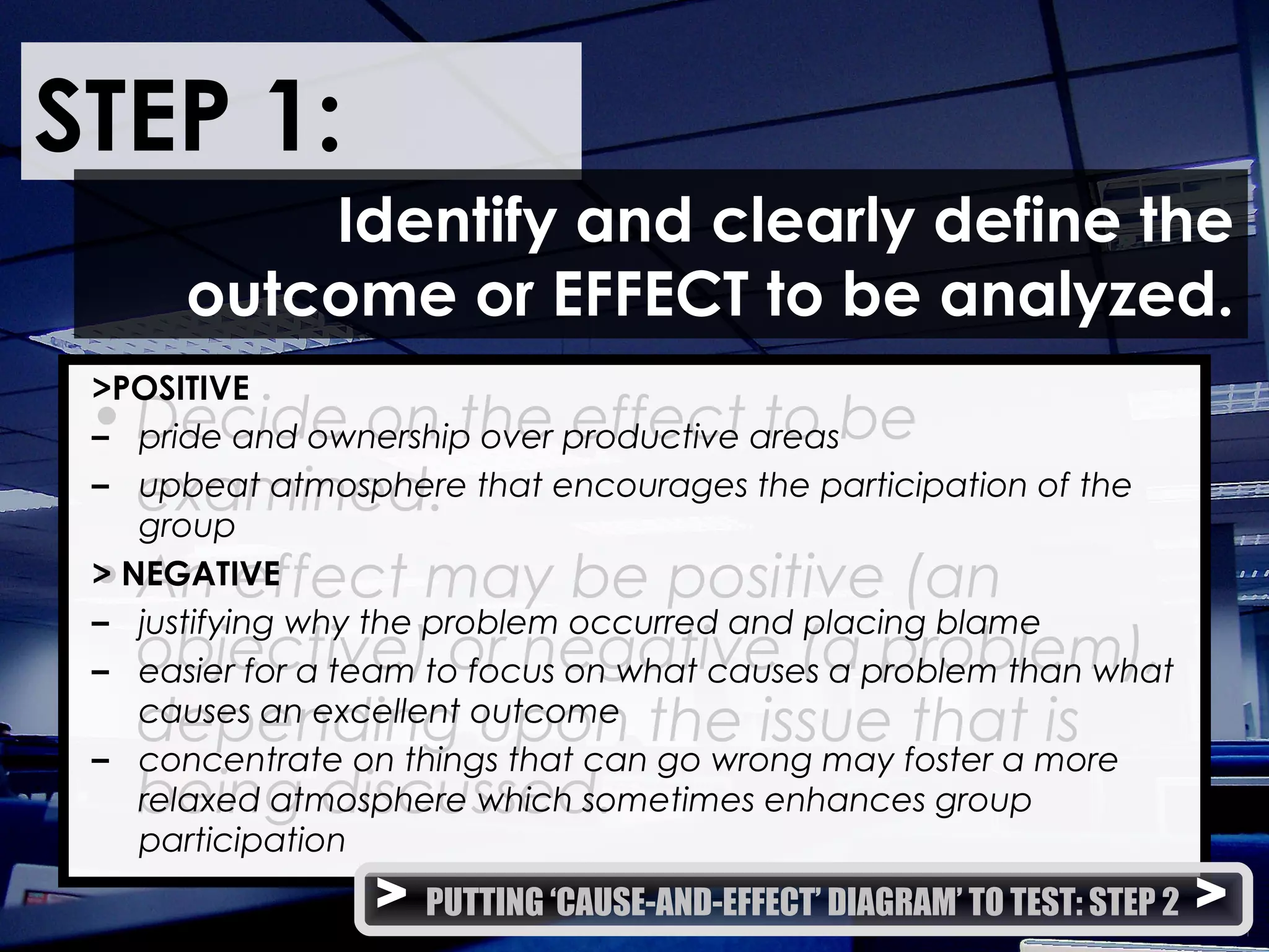 Cause and effect diagram | PPT