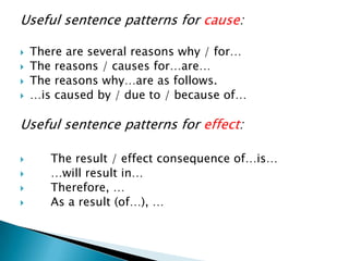 Cause and-effect paragraph | PPTX