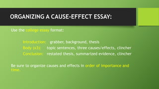 Cause+ +effect | PPT