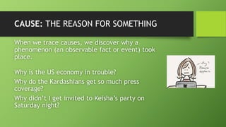 Cause+ +effect | PPT